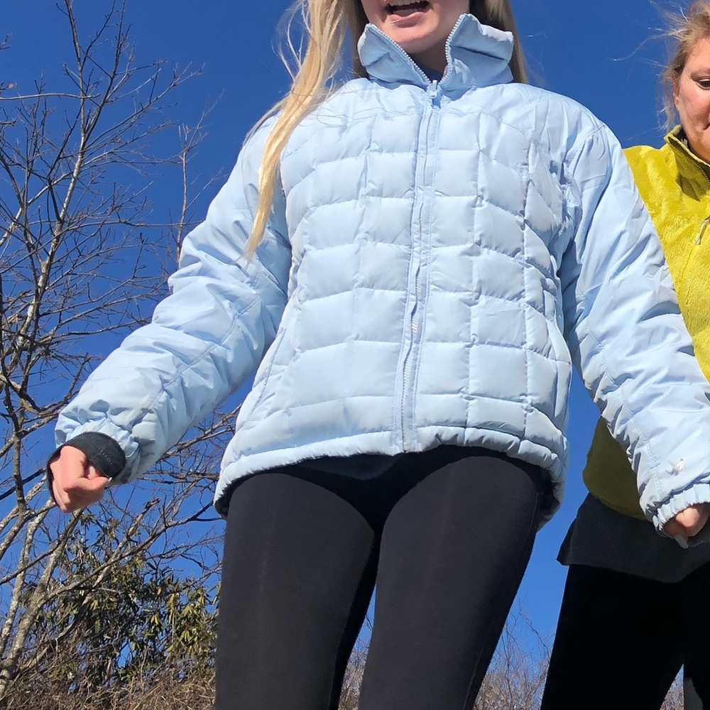 Light Blue Puffy Jacket - Gem